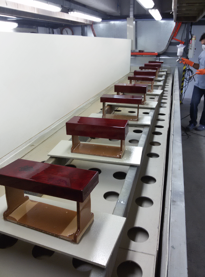 Carousel plant for handling | Vidali Finishing