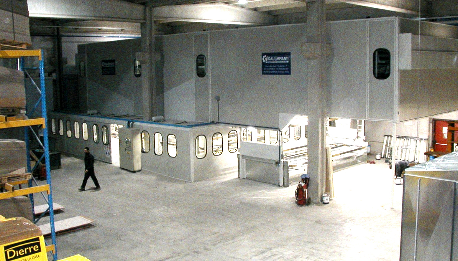 Carousel plant for handling | Vidali Finishing