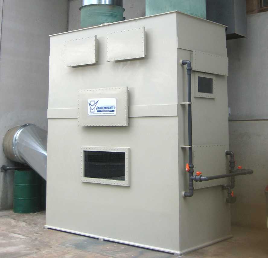 Air filtering box with water | Vidali Finishing